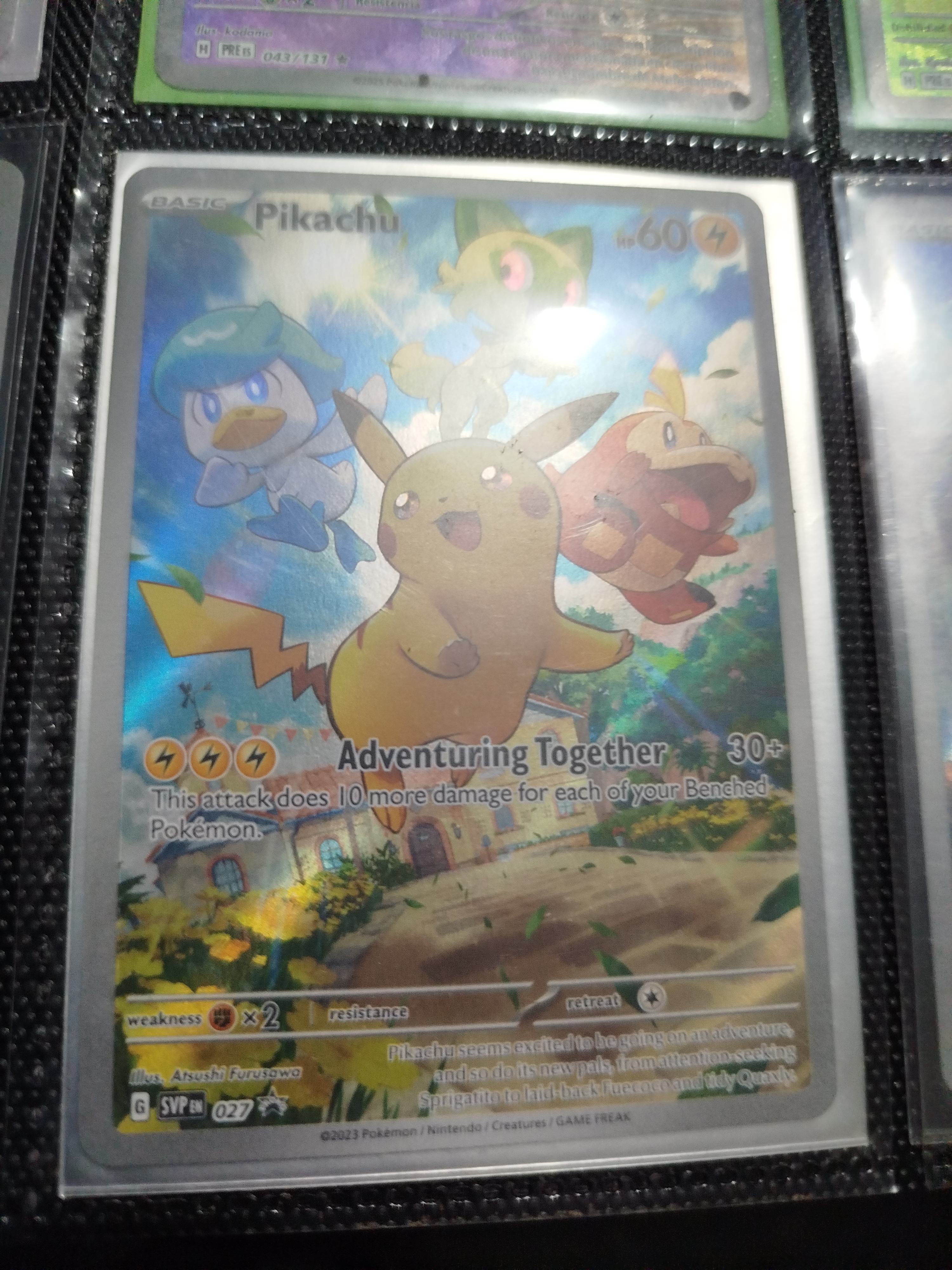 Pikachu promo ETB Paldea Evolved - TCGmatch Chile