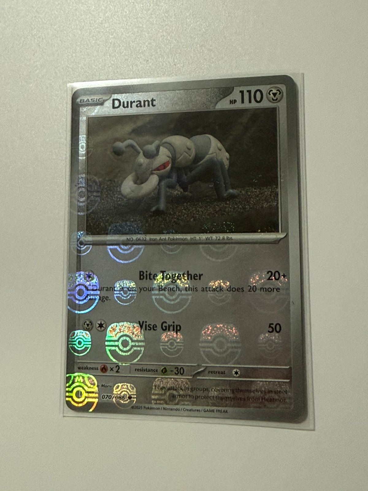 Durant (Master Ball) Inglés - TCGmatch Chile