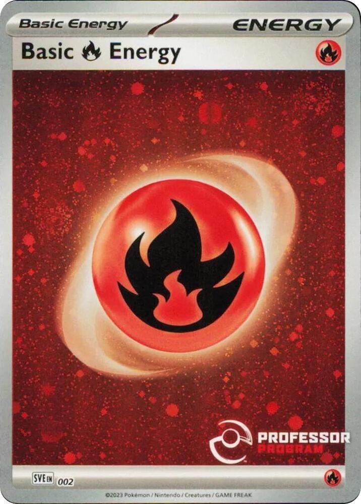 Fire Energy (2024) - Professor Program Promos - TcgMatch Chile
