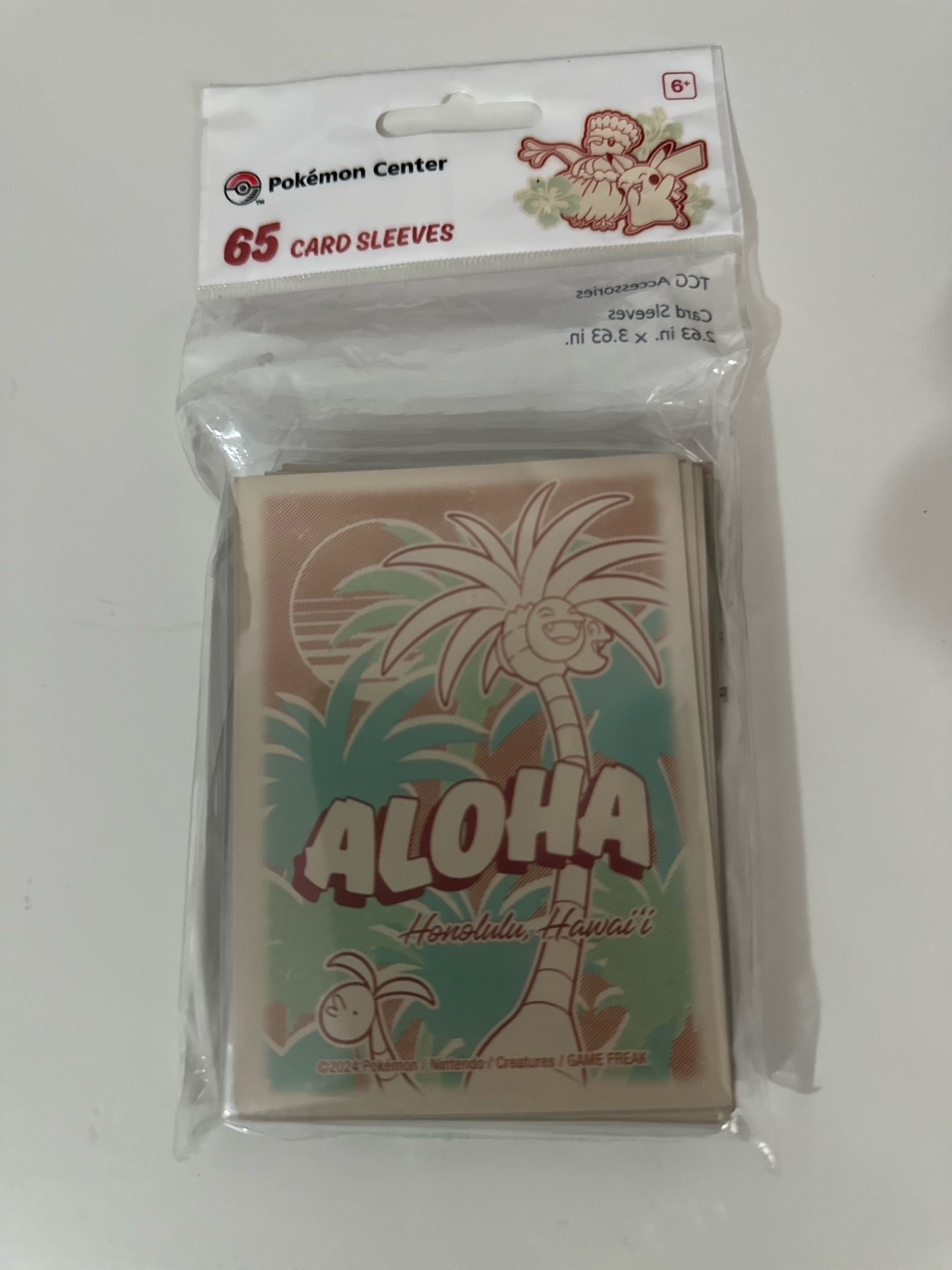 Protectores Aloha Pokémon Center Honolulu 2024 - TcgMatch Chile