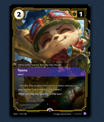 Teemo PROMO - TCGmatch Chile