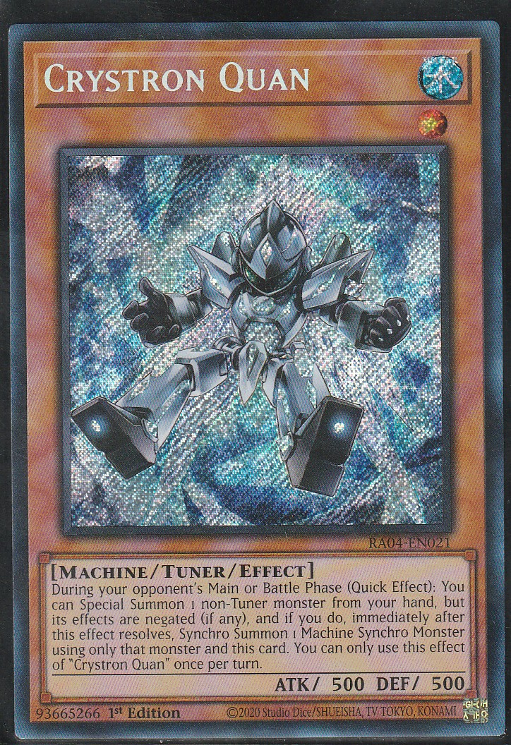 Crystron Quan (SeR) (RA04-EN021) - TCGmatch Chile