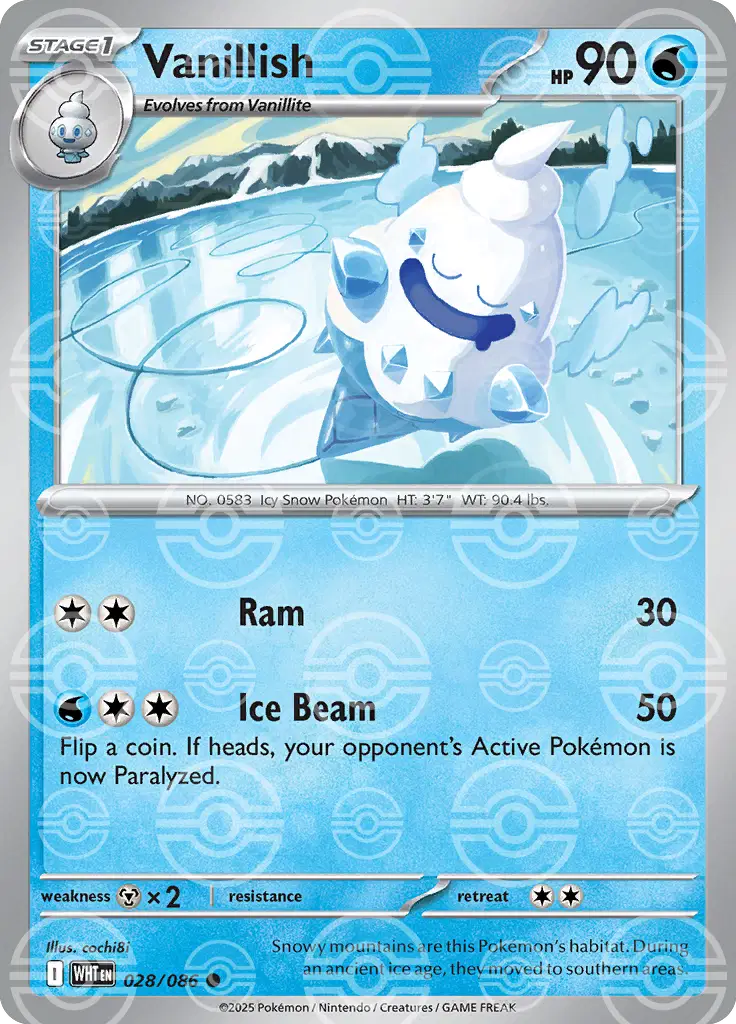 Vanillish (Poke Ball Pattern) - TcgMatch Chile