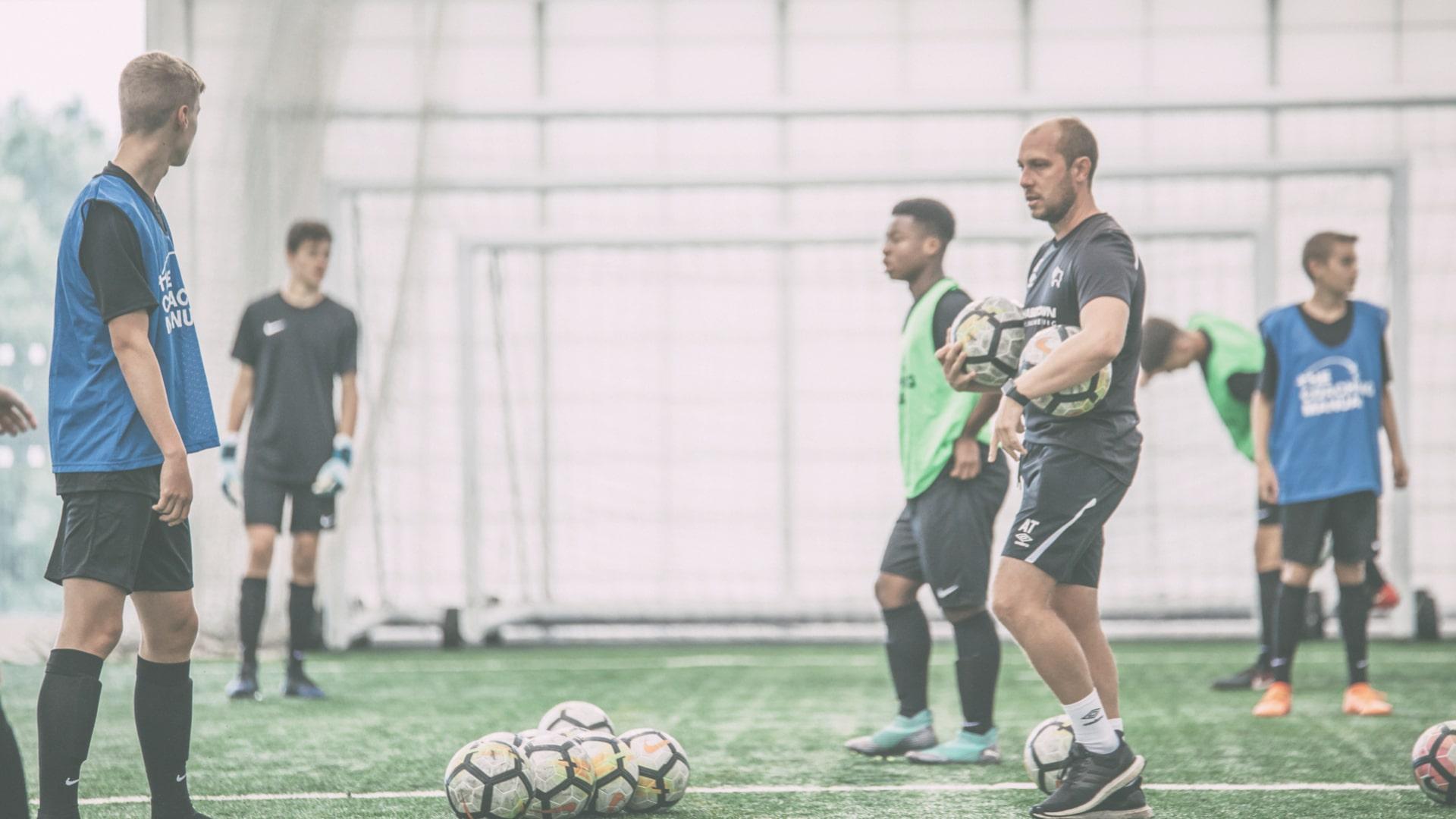 Passing and Receiving to Keep Possession Technical Practice - The ...