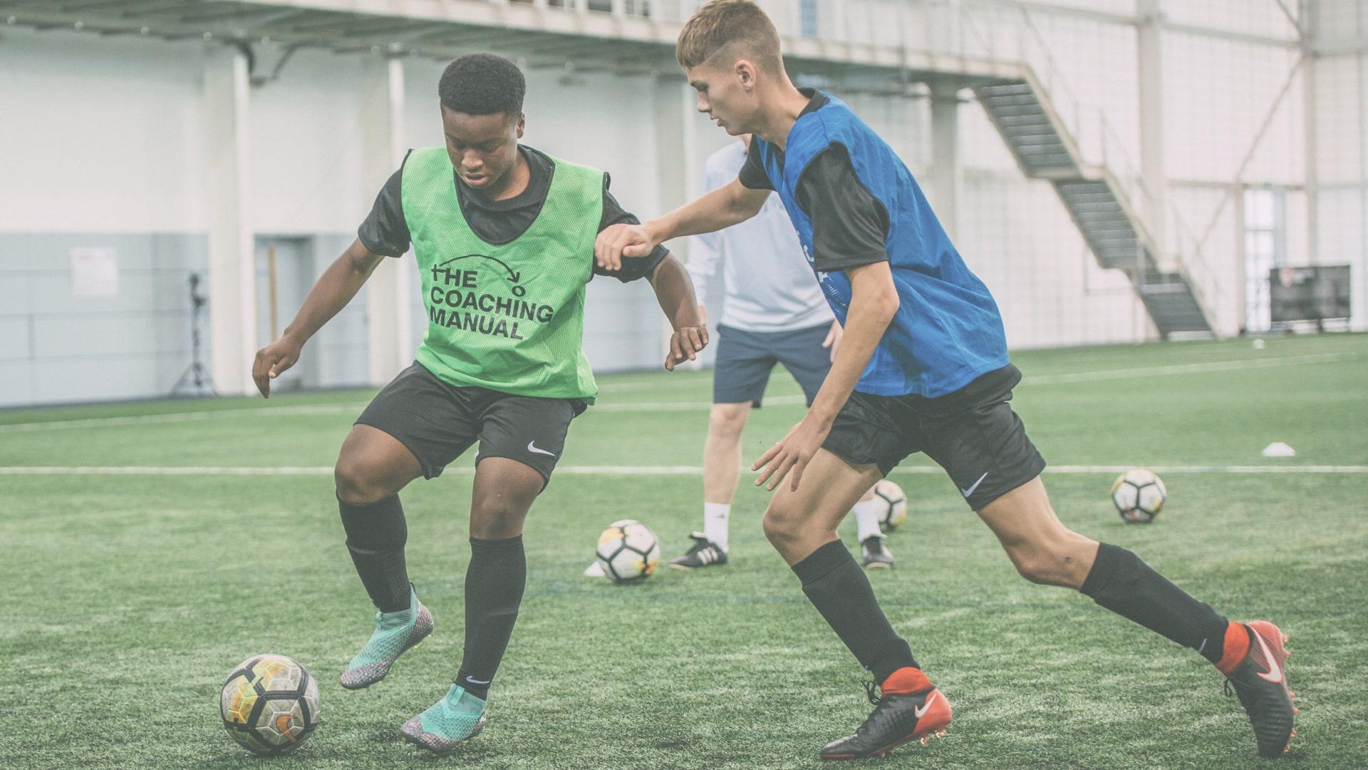 Defending Crosses Skill Practice - The Coaching Manual