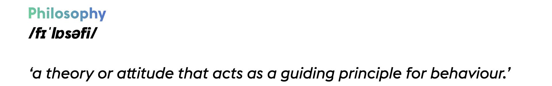 Developing a Philosophy - The Coaching Manual