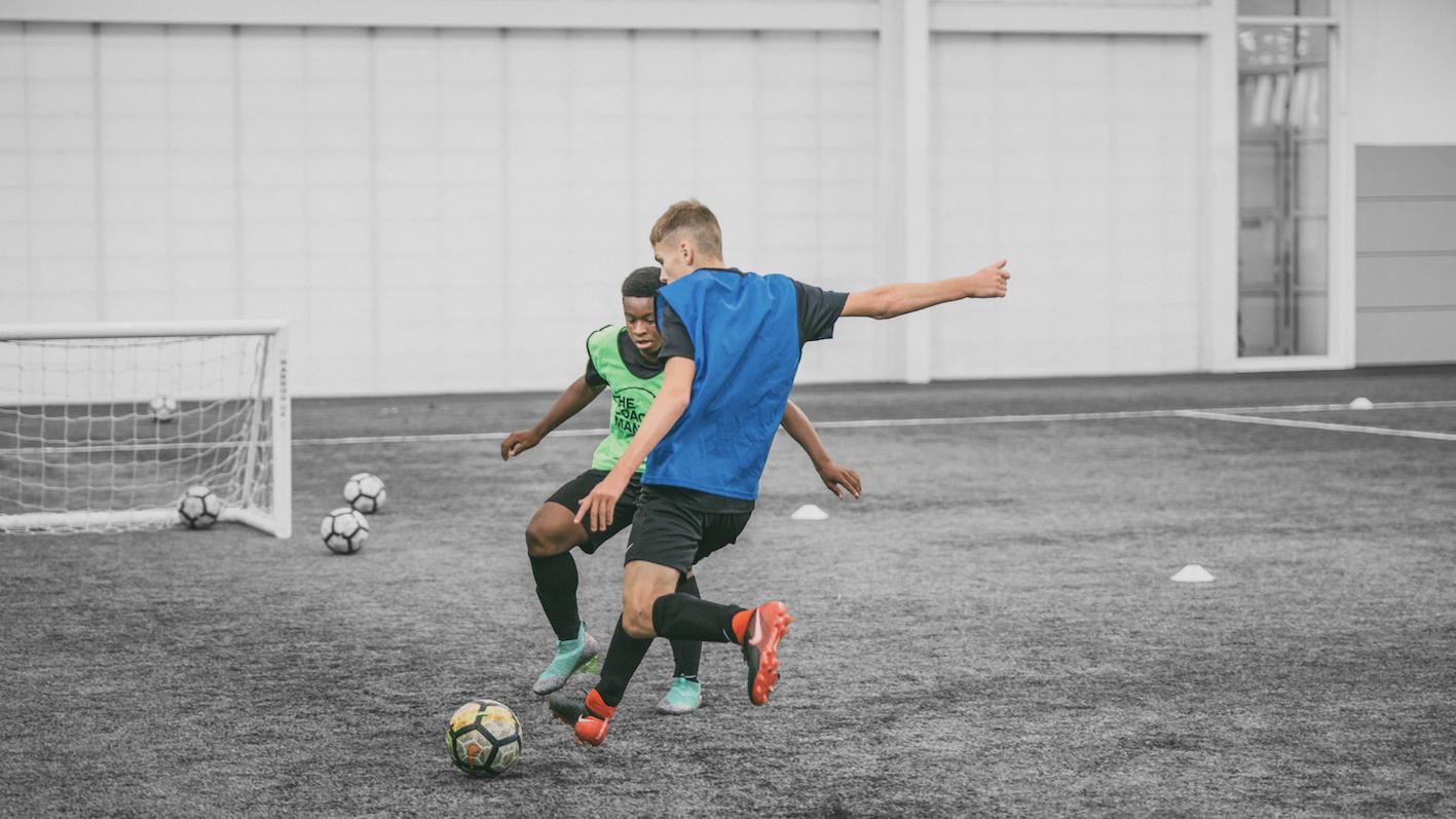 Attacking in the Final Third 5v5 Wave Practice - The Coaching Manual