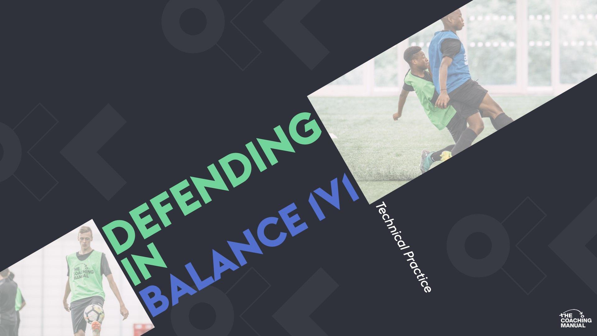 Defending 1v1 to 2v2 Skill Practice - The Coaching Manual