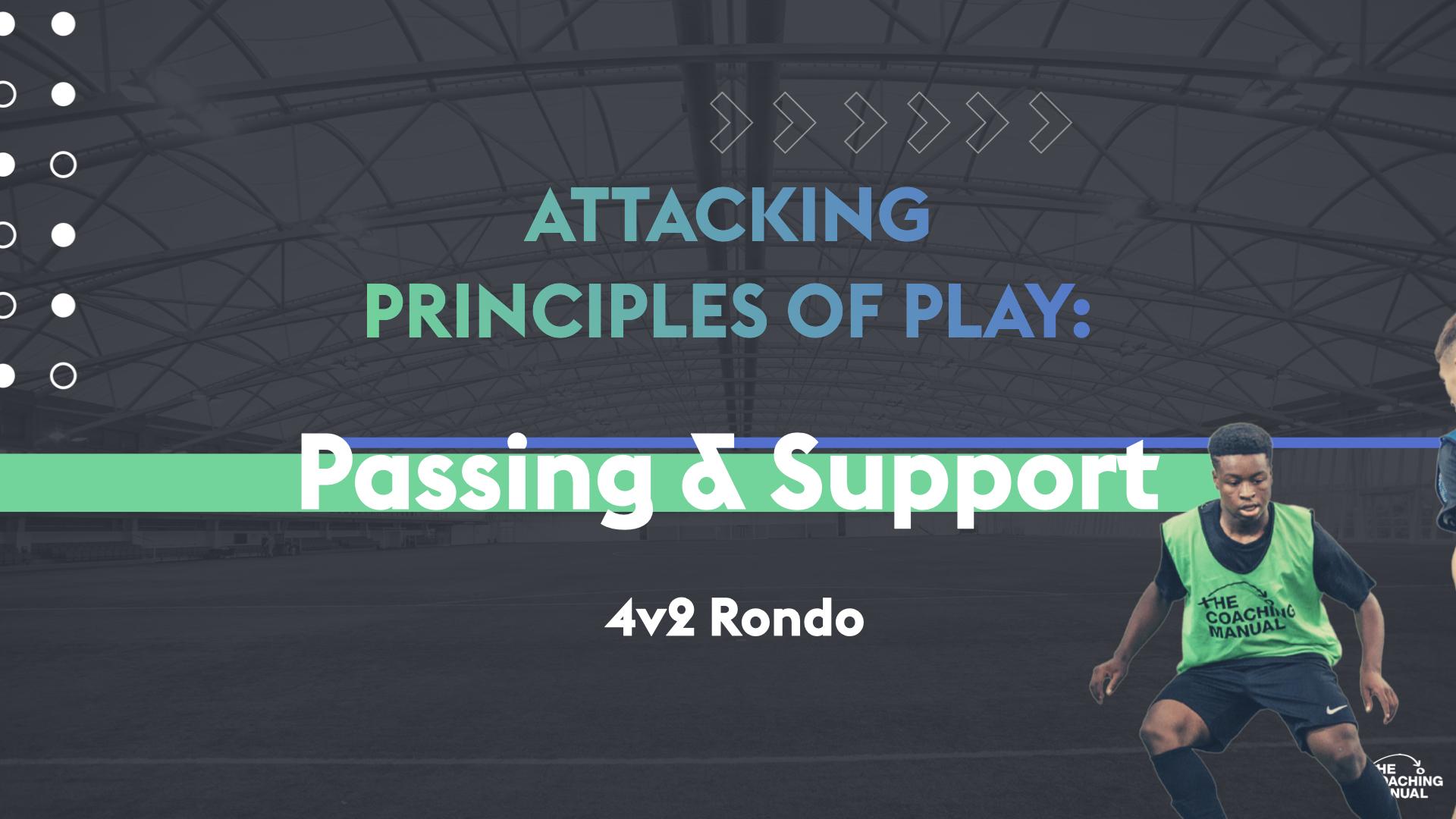 Attacking Principles of Play: Passing and Support - 4v2 Rondo - The ...