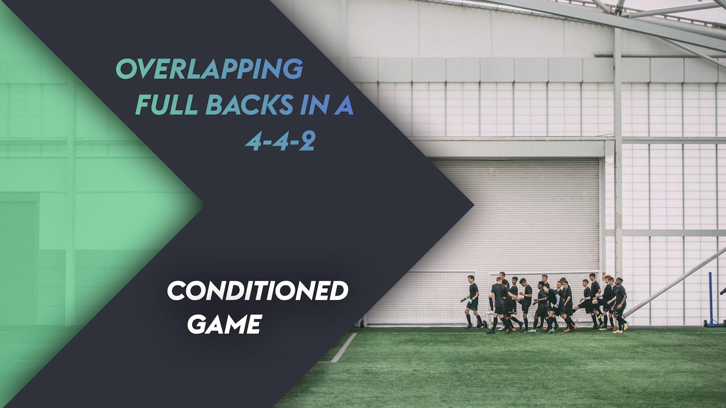 Overlapping Full Backs in a 4-4-2 Formation Conditioned Game - The ...