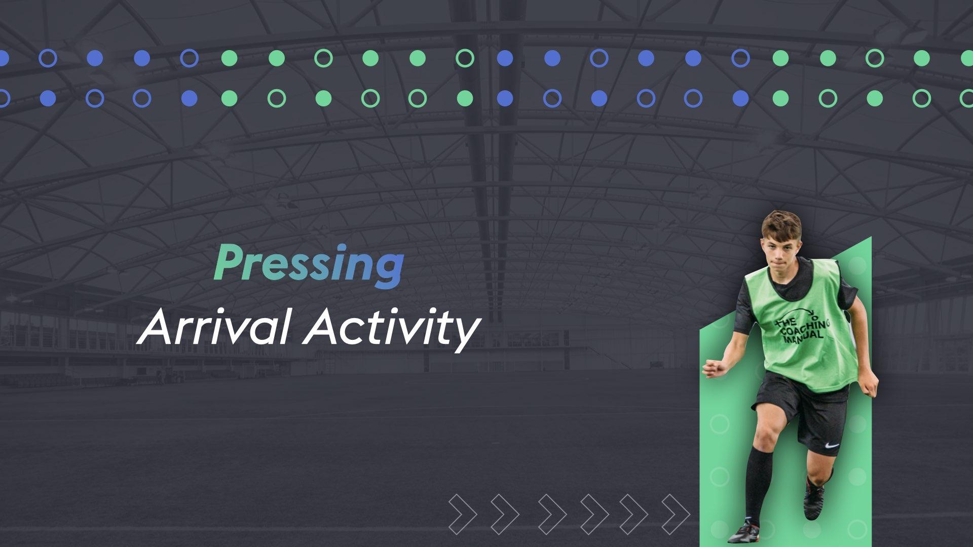 Pressing Arrival Activity - The Coaching Manual