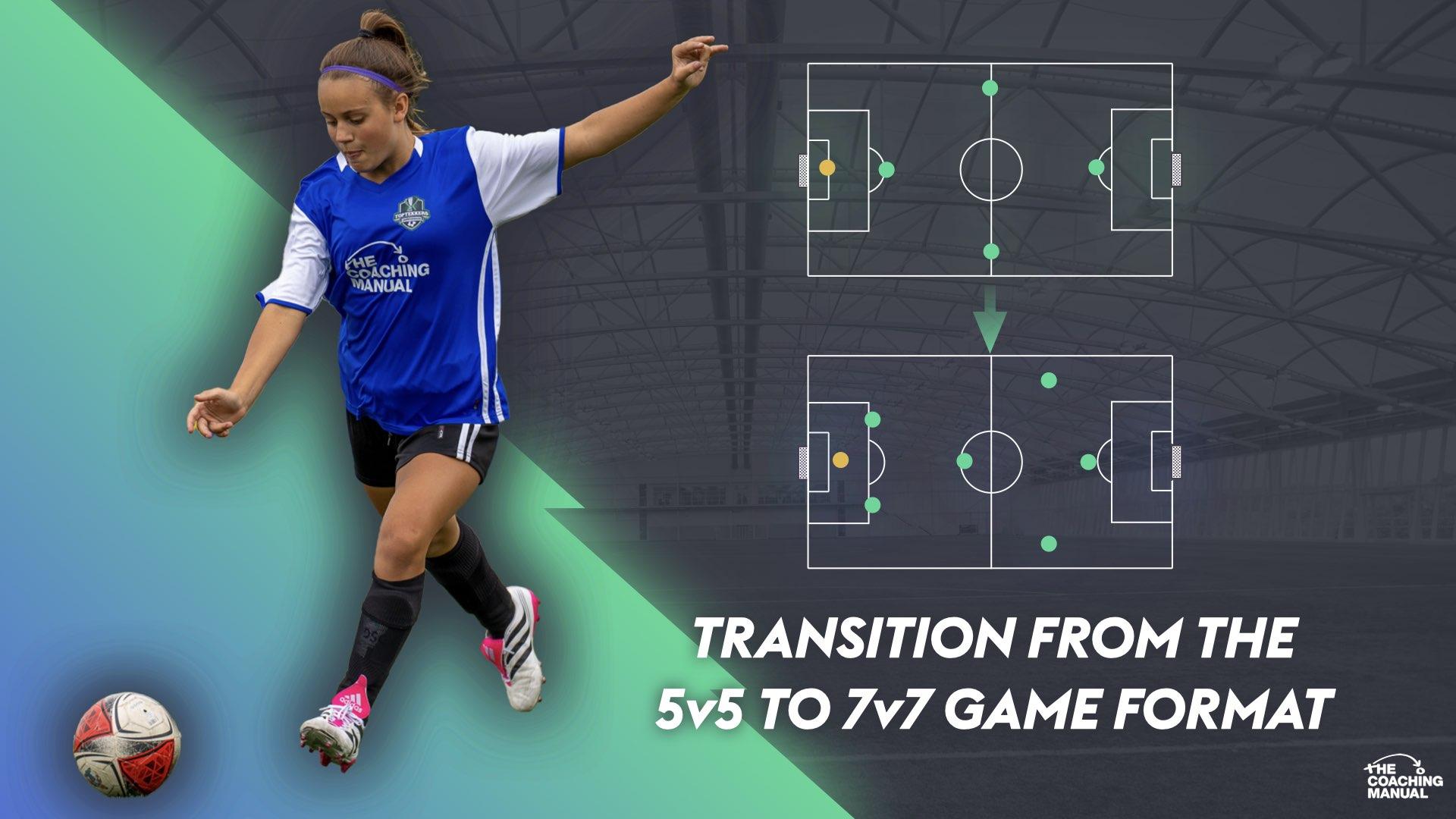 The Transition from the 5v5 to the 7v7 Game Format - The Coaching Manual