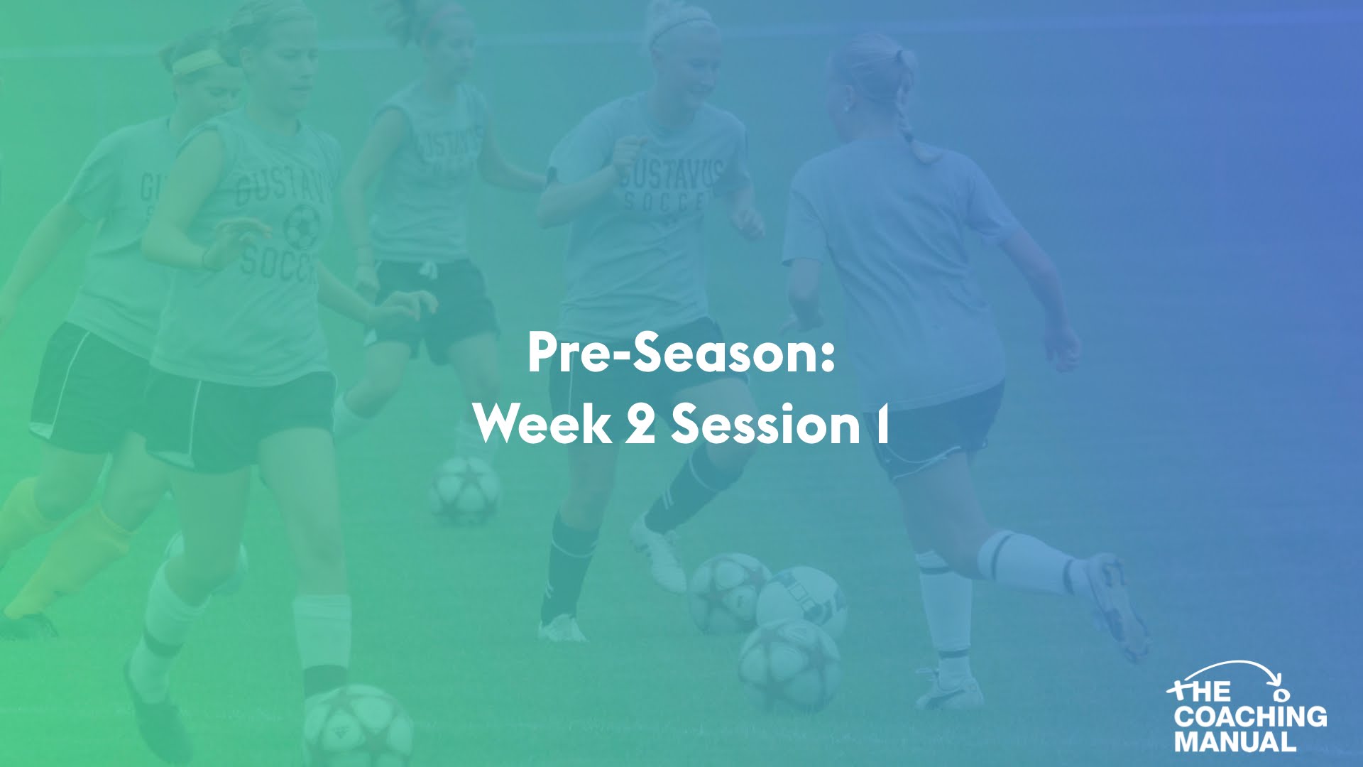 Pre-Season Week 2 Session 1 - The Coaching Manual