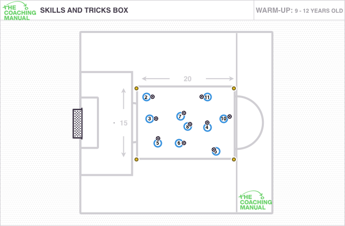 Ball Mastery Pre-Game Warm-Up - The Coaching Manual