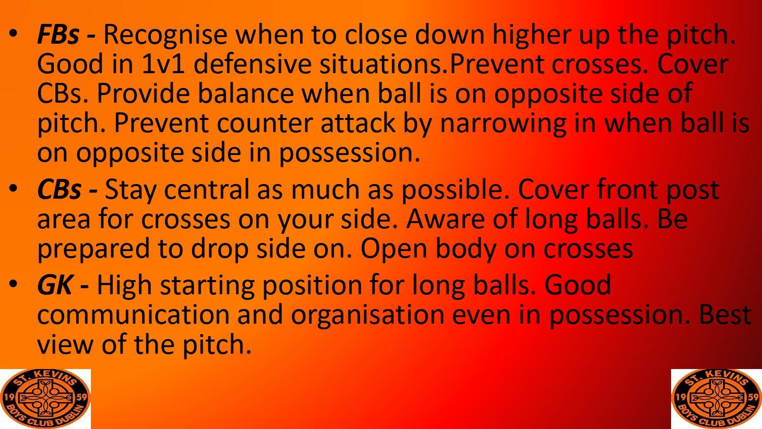 SKFC Game Model Workshop - The Coaching Manual