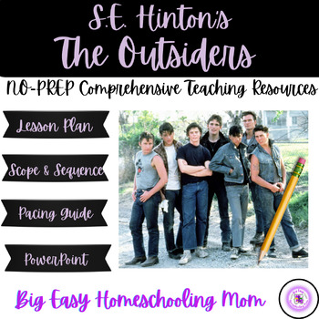 The Outsiders: NO-PREP Comprehensive Full Unit Study | TeachShare