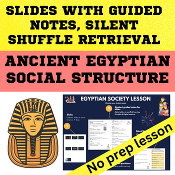 Ancient Egypt - Social Structure printable-Digital slides, worksheet ...