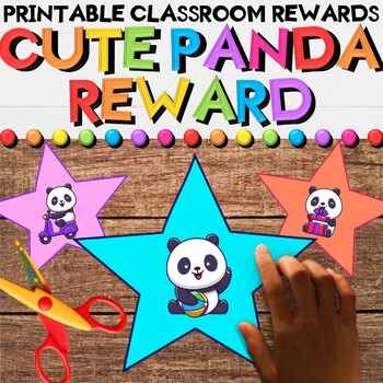 Cute Panda Stars Printable Reward System for ESL, EFL, or ELL Students ...