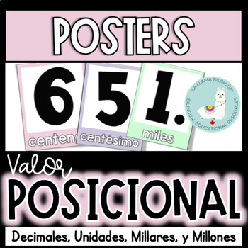 Place Value! Posters Valor Posicional! | TeachShare