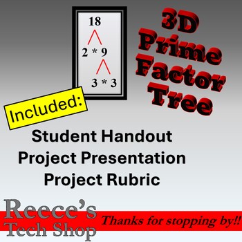 Factor Tree - 3D Prime Factor Tree Project w/ Rubric | TeachShare