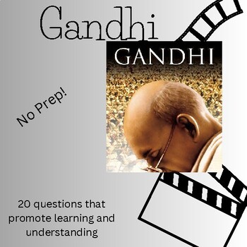 Unveiling Gandhi: 20 Insightful Questions (Movie Guide) | TeachShare