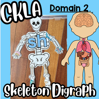 CKLA Unit 2 The Human Body- Digraph Skeleton Activity- Center | TeachShare