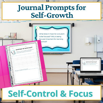 Self-Control & Focus: Journal Prompts for Self-Growth, Print & Digital ...