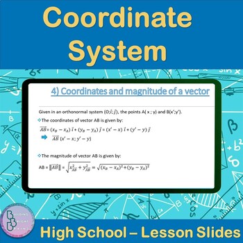 Coordinate System | High School Math PowerPoint Lesson Slides | TeachShare