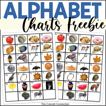 Alphabet Chart Freebie | TeachShare