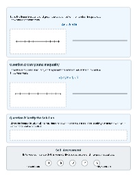 Exit Ticket: Inequality Check — Inequalities | TeachShare