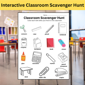 Supercharge Learning! Interactive Classroom Scavenger Hunt! | TeachShare