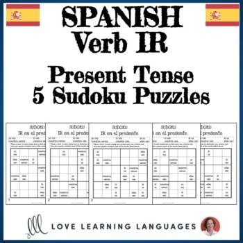 SPANISH Verb IR Present Tense Sudoku - El verbo IR en presente | TeachShare