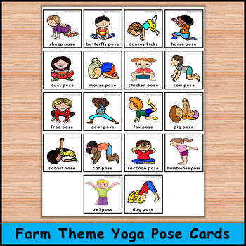 Farm Animals Alphabet Hide & Seek Pocket Chart Game, Circle Time, Yoga ...