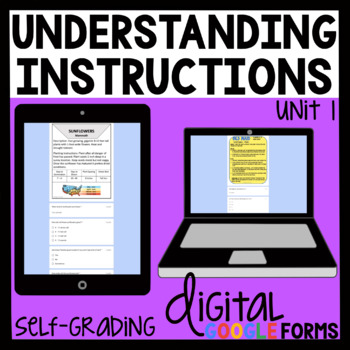 Digital - Functional Text - Understanding Instructions Unit 1 - Google ...
