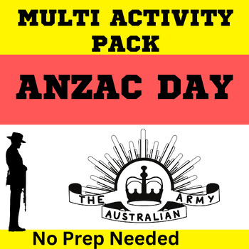 Anzac Day activity pack, worksheets, colouring in, Anzac profiles and ...