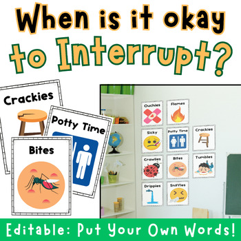 When Is It Okay to Interrupt Anchor Chart Posters | TeachShare