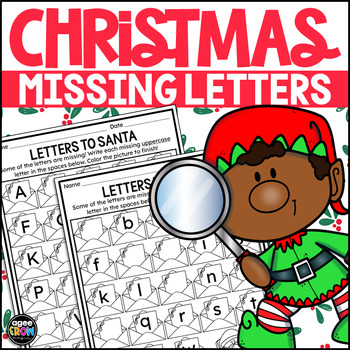 Letters to Santa | Missing Uppercase and Lowercase Letters for ...