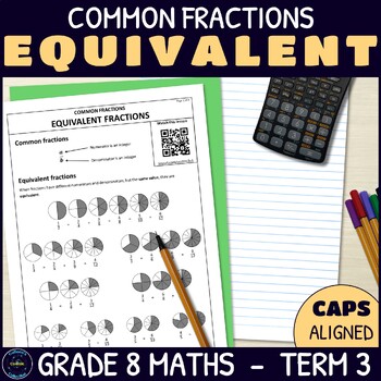 Equivalent Fractions Lesson Worksheets - Grade 8 Math T3 Lesson 1 | TeachShare