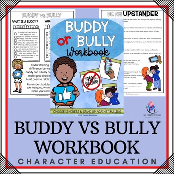 BUDDY vs BULLY WORKBOOK - Bullying Prevention Worksheets & Activities ...