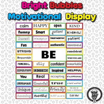 Motivational Self-Esteem Building Door & Bulletin Board - Bright ...