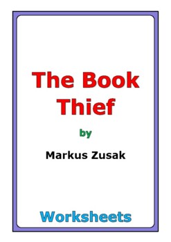 Markus Zusak "The Book Thief" worksheets | TeachShare