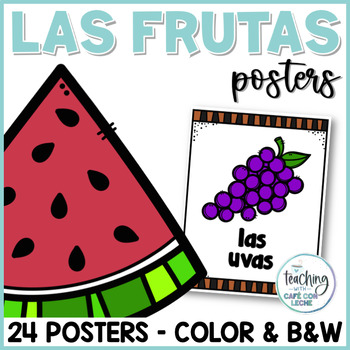 Pósters de las frutas - Fruit Posters in Spanish | TeachShare