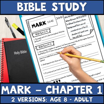 Bible Study Mark Chapter 1 With Adult & Kid Version | TeachShare