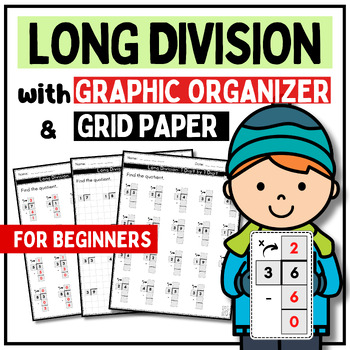 ️ Beginner Long division practice worksheets 1 digit + graphic ...