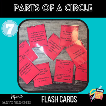 Flash Cards - Parts of a Circle | TeachShare