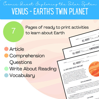 Venus (Earth's Twin Planet) - Cosmic Quest: Exploring the Solar System ...