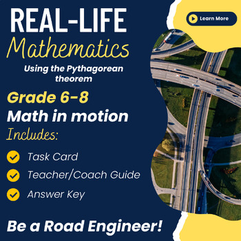Best Real-Life Math Activity - Pythagoras Project - Designing a Road ...