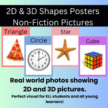 2D and 3D Non-fiction Shapes Posters - Real World Photos | TeachShare