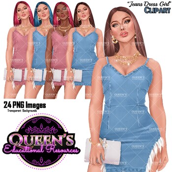 Party Girl Clipart, Woman Clipart, Adult Clipart, Lady Clipart, Girl ...