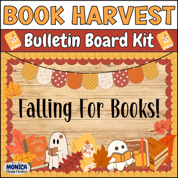 Fall Reading Bulletin Board Kit-September Classroom Library Decor ...